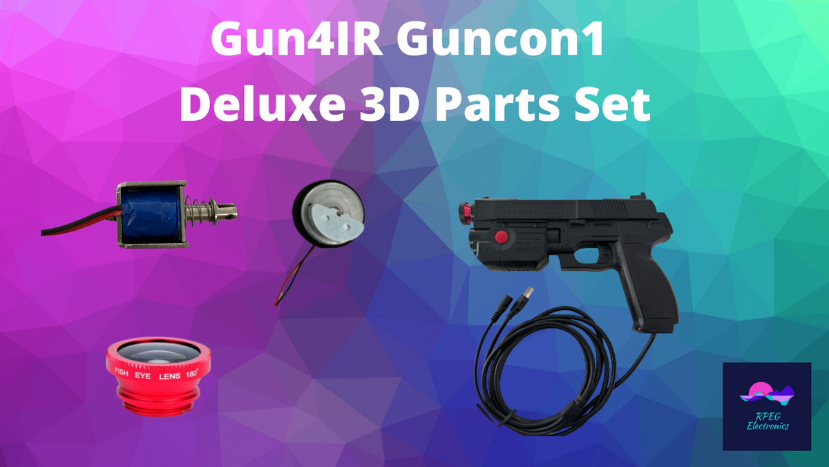 GUN4IR Guncon1 / Guncon2 Deluxe Part Set – RPEG Electronics