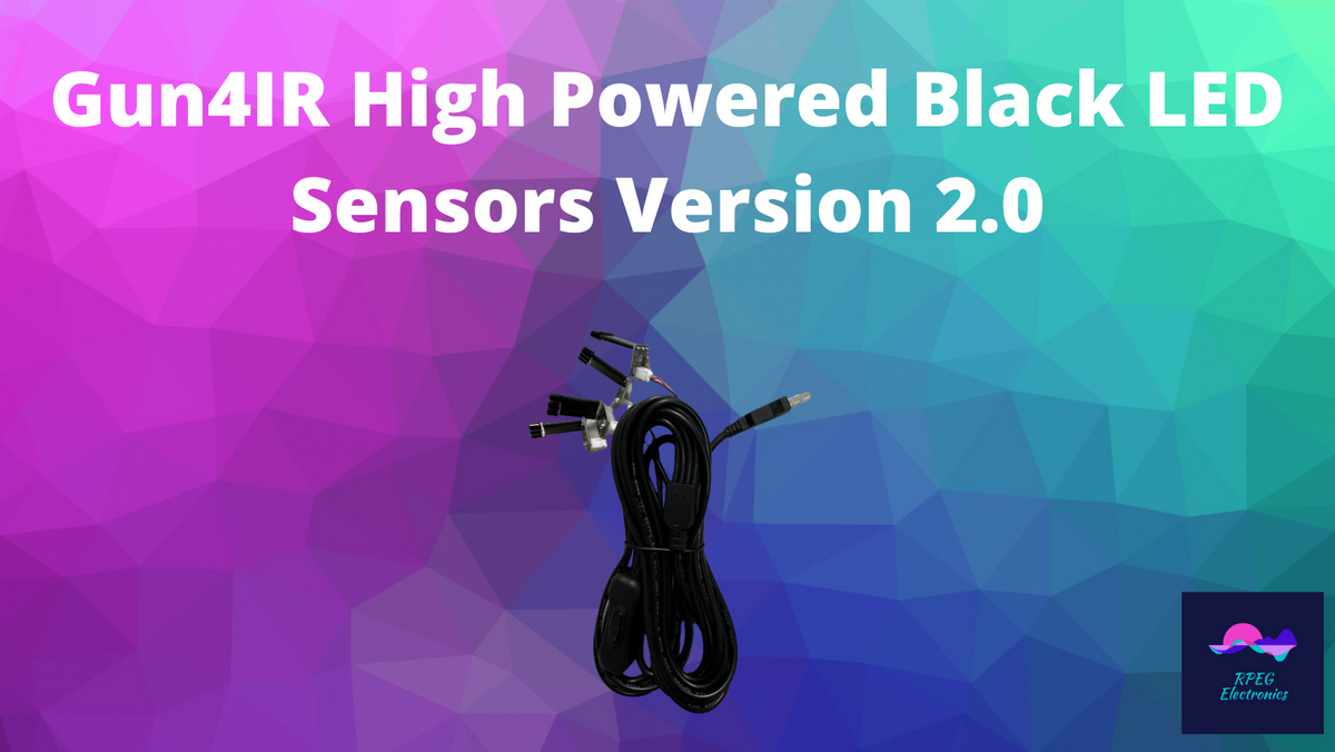 Gun4IR High Powered Black LED Sensors Version 2.0 – RPEG Electronics