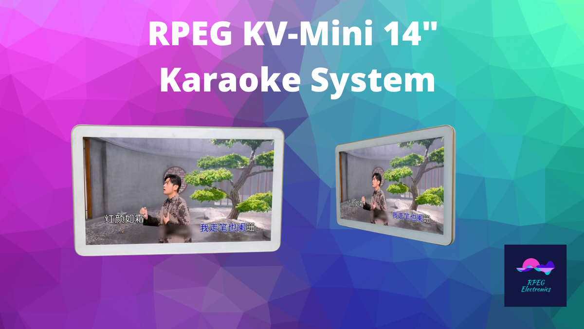 RPEG KV-Mini 14 Inch Karaoke System 512GB SSD – RPEG Electronics